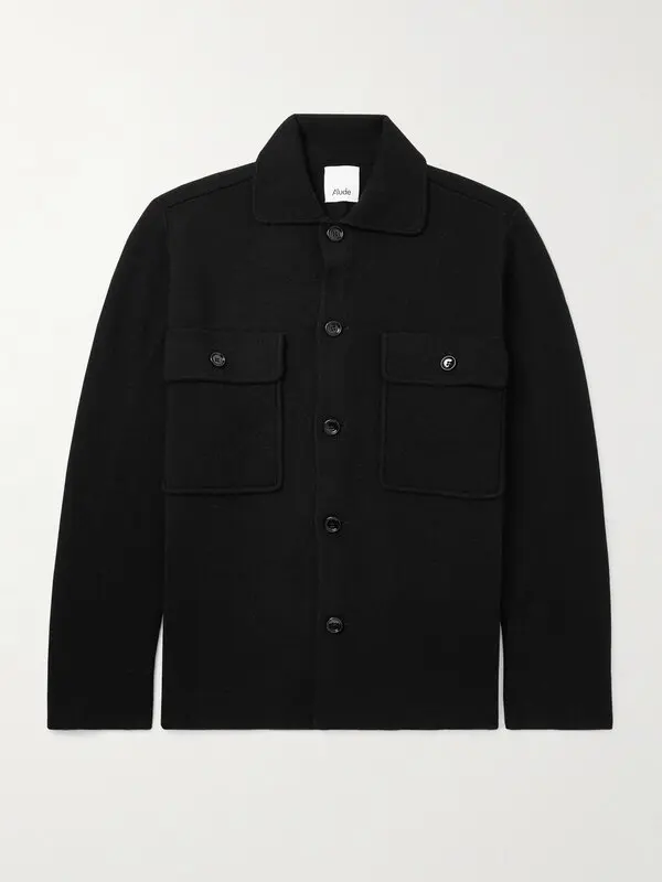 ALLUDE Virgin Wool And Cashmere-blend Cardigan