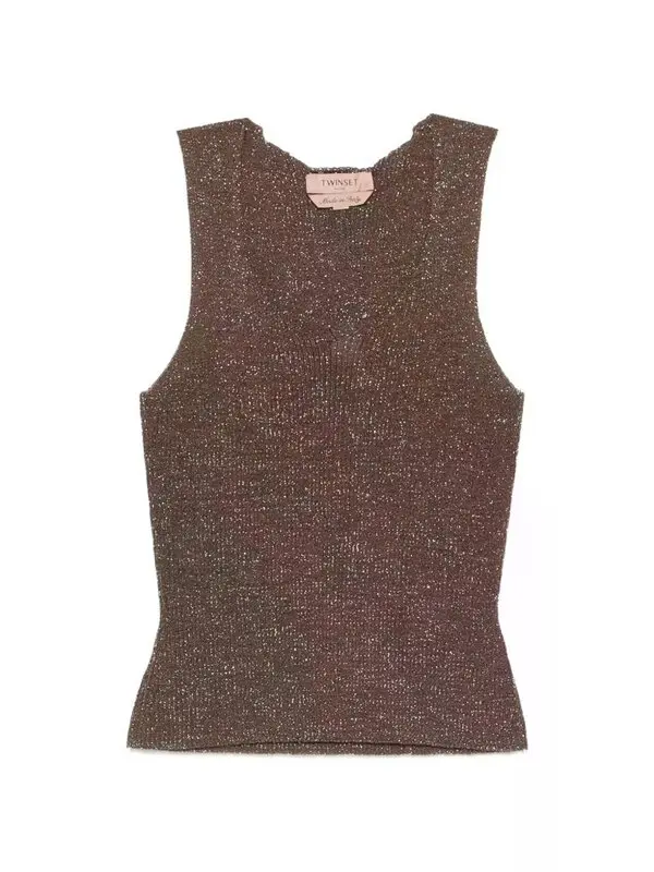 TWINSET Lurex Top