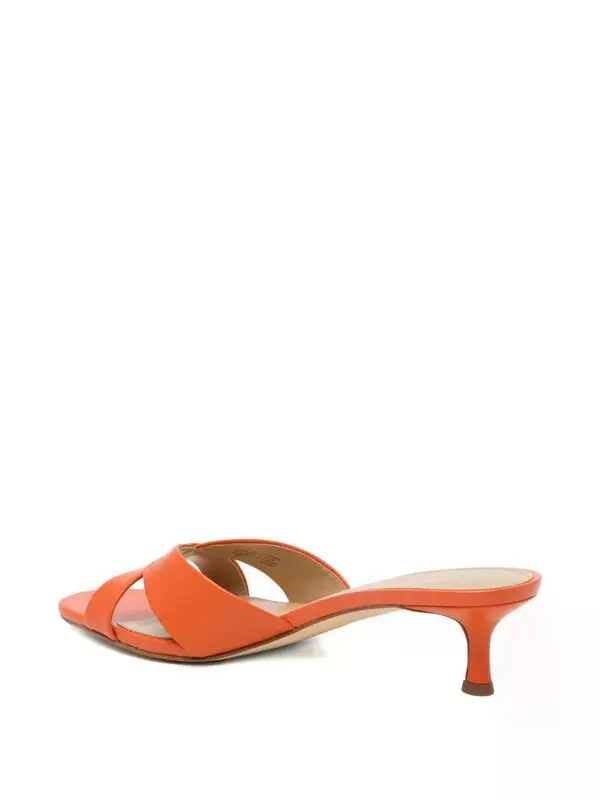 Michael Kors Crossover Sandals - Orange