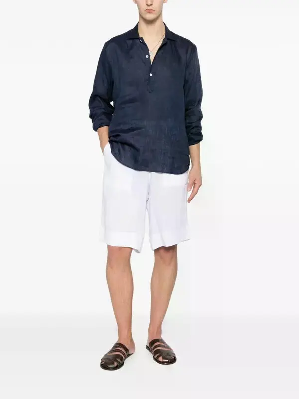 Kiton Drawstring Fastening Shorts - White