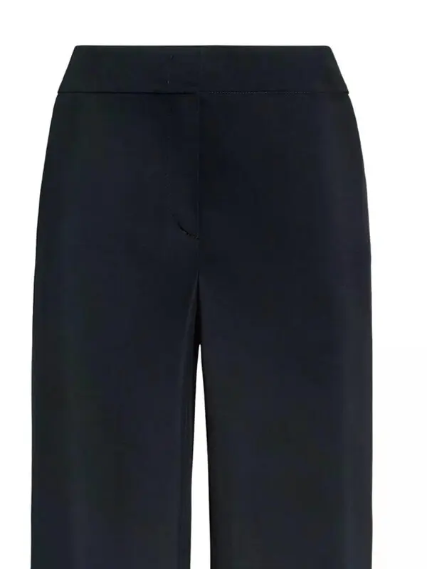 GENNY Wide-leg Trousers - Black