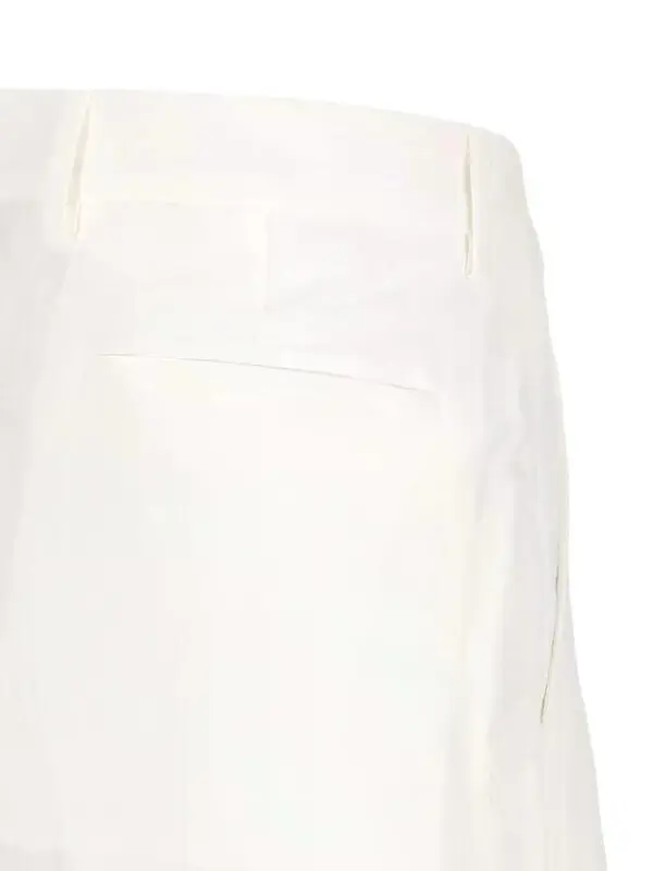 Brunello Cucinelli Pleated Tailored Trousers - White