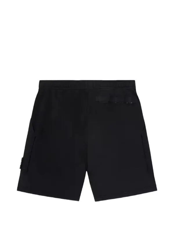 Stone Island Cotton Shorts - Black