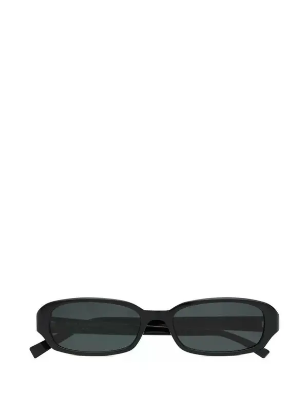 Saint Laurent Oval-frame Sunglasses - Black