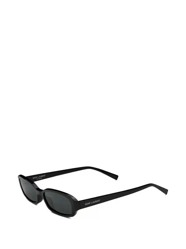 Saint Laurent Oval-frame Sunglasses - Black