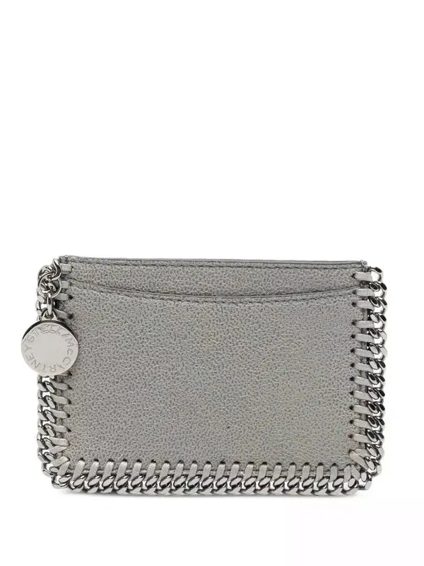 Stella McCartney Logo-pendant Cardholder - Grey
