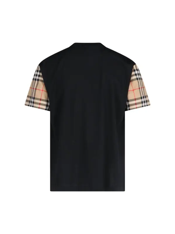 Burberry Vintage Check T-shirt - Black