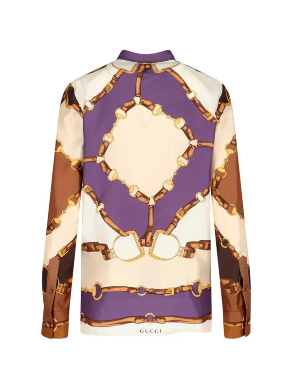 Gucci Silk Twill Shirt - Multi