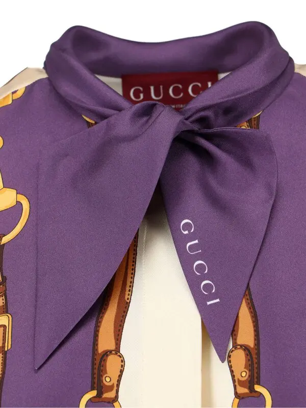 Gucci Silk Twill Shirt - Multi