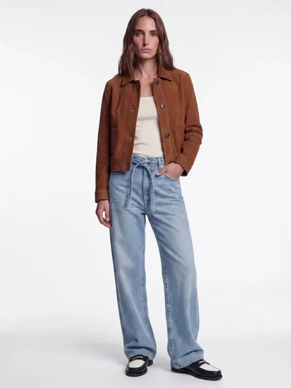 Max Mara Baia Suede Jacket