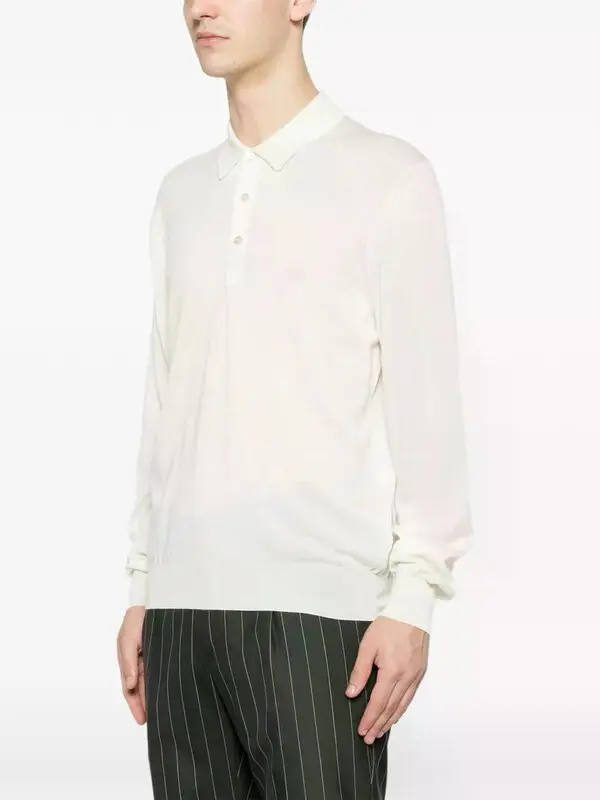 Tagliatore Zeno Long-sleeve Polo Shirt