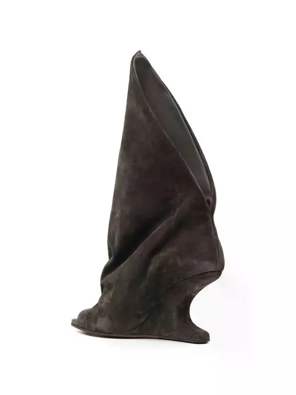 Rick Owens Open Toe Cantilever Sandals