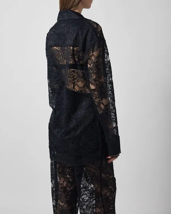 Sportmax Floral Lace Shirt