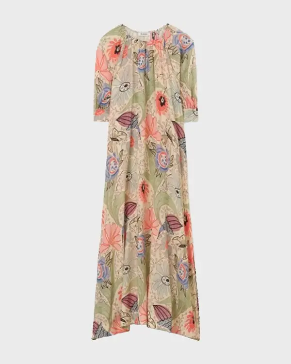 Rodebjer Windy Ducharne Ankle-length Floral Dress