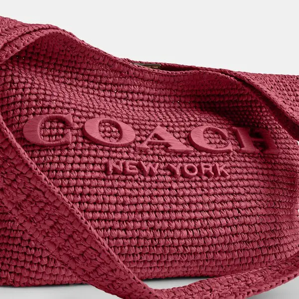 COACH Brooklyn Shoulder Bag 28 - Brass/dark Fuchsia