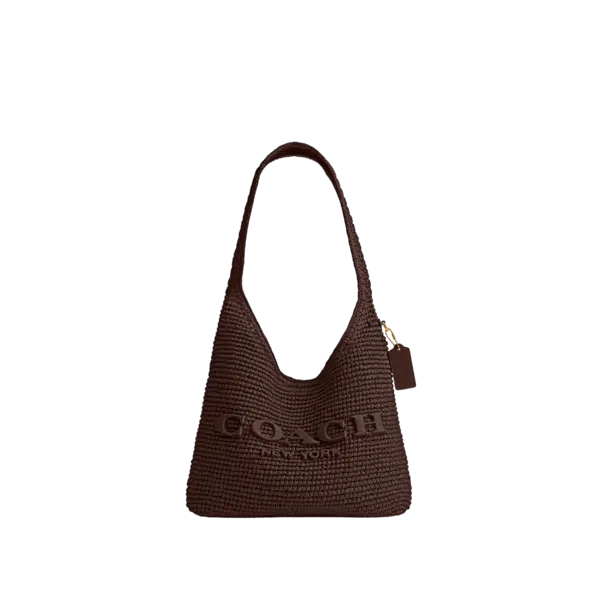 COACH Brooklyn Shoulder Bag 28 - Brass/maple
