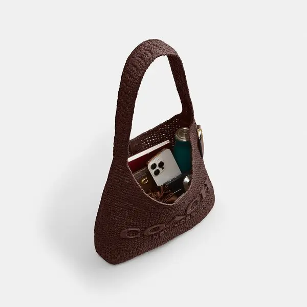 COACH Brooklyn Shoulder Bag 34 - Brass/maple