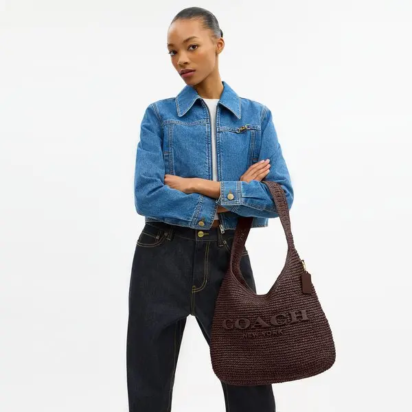 COACH Brooklyn Shoulder Bag 34 - Brass/maple
