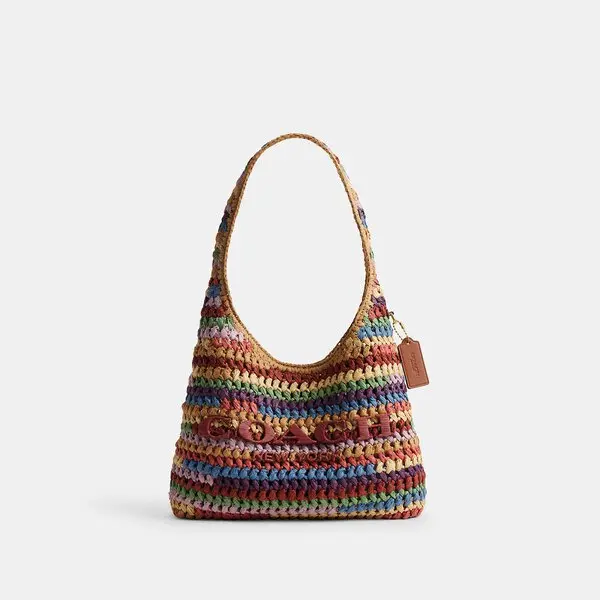 COACH Brooklyn Shoulder Bag 28 - Brass/multi