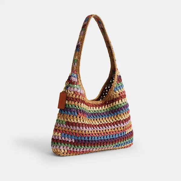 COACH Brooklyn Shoulder Bag 28 - Brass/multi