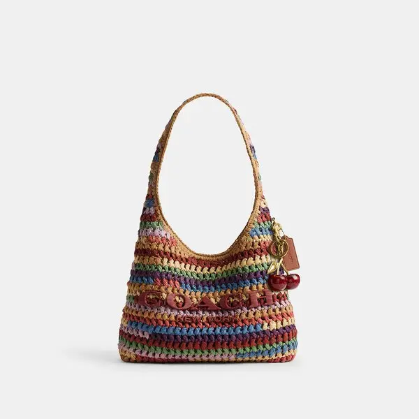 COACH Brooklyn Shoulder Bag 28 - Brass/multi
