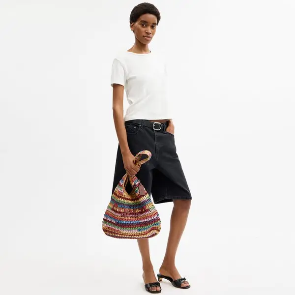 COACH Brooklyn Shoulder Bag - Brass/multi