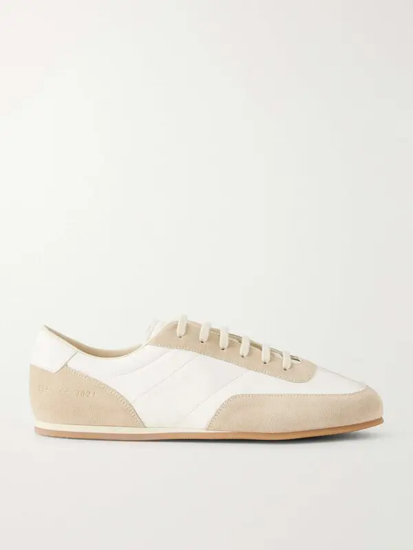 COMMON PROJECTS Minimal Leather & Suede Sneakers
