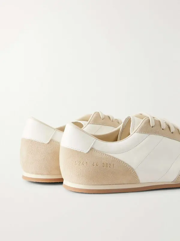 COMMON PROJECTS Minimal Leather & Suede Sneakers