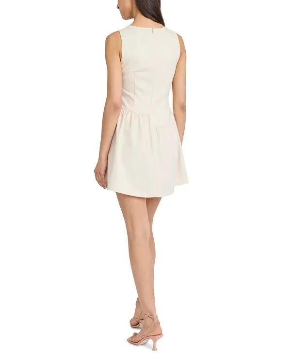 Maggy London Sleeveless Fit And Flare Mini Dress