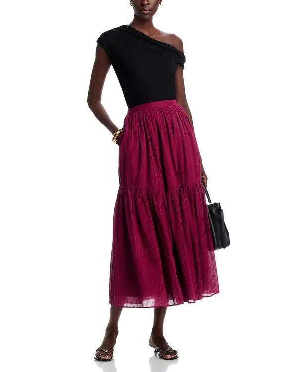 AREA STARS Pia Pintuck Skirt