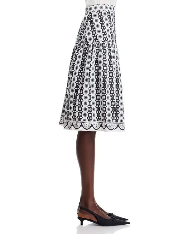 AREA STARS Riya Printed Cotton Skirt