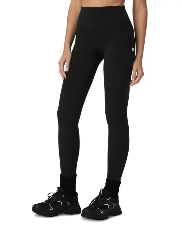 Vuori Alltheform 7/8 Pocket Leggings - Black