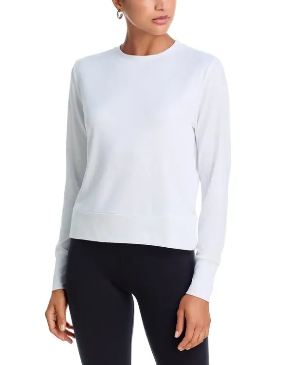 Vuori Daydream Crewneck Top - White