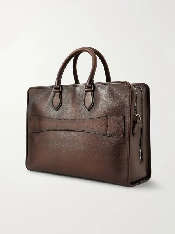 Berluti 2 Jours Neo Venezia Leather Briefcase