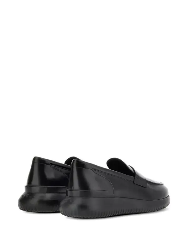 Hogan Cube Platform Loafers