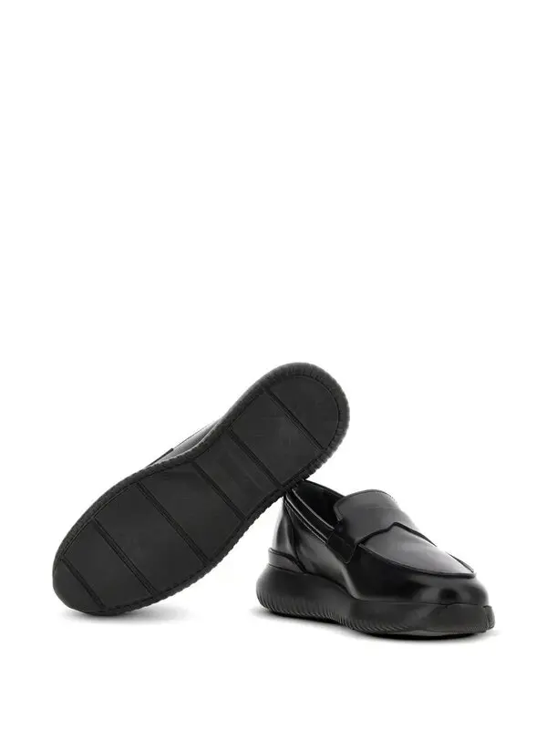 Hogan Cube Platform Loafers