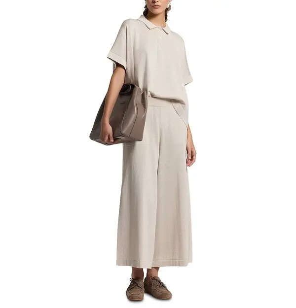 Peserico Knit Wide Leg Pants