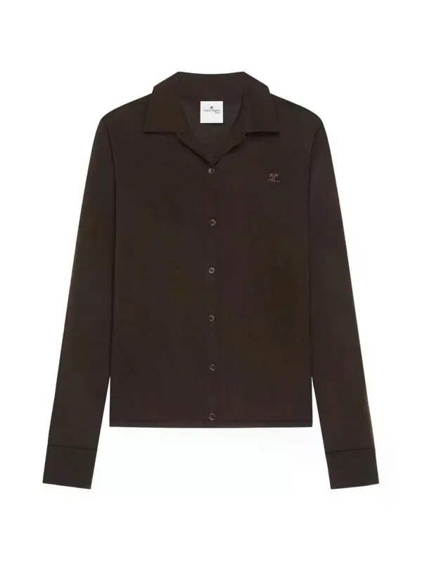 COURREGES Notched-collar Cardigan