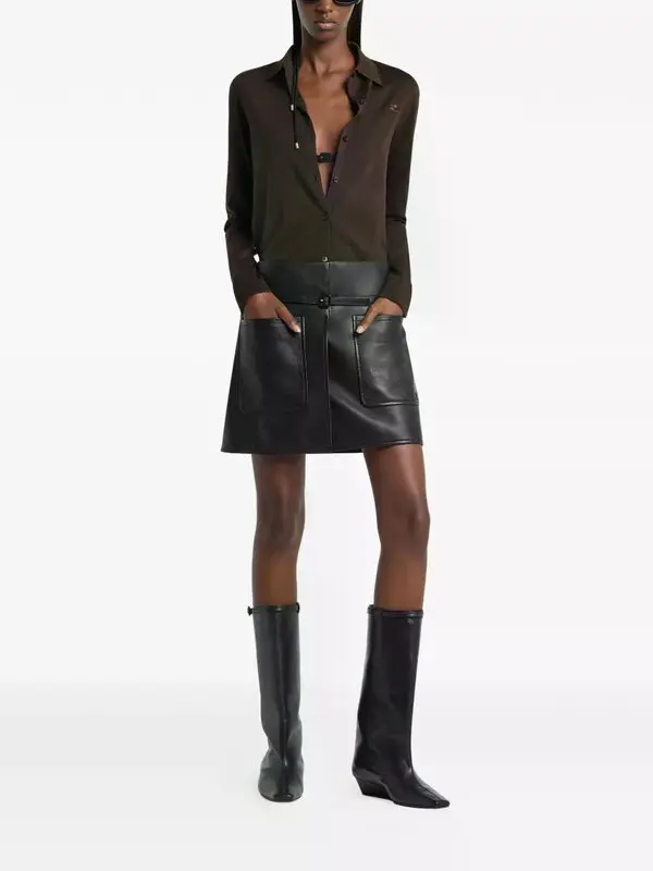 COURREGES Notched-collar Cardigan