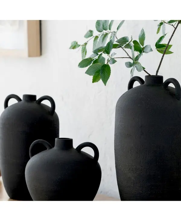 SURYA Acanceh Vase, Set Of 3