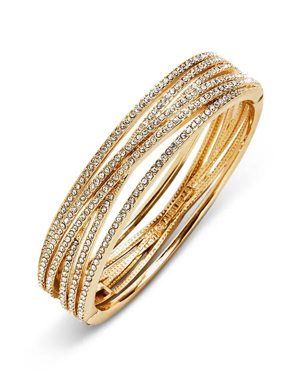 Baublebar Iman Multi Row Bangle Bracelet - Gold Studded