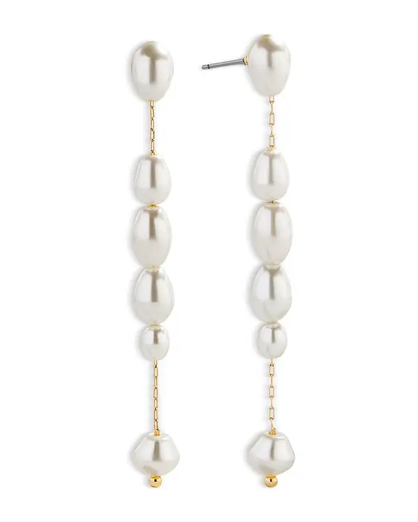 Baublebar Cindy Glass Earrings - Pearl