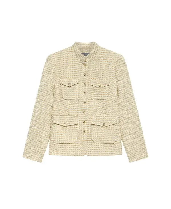 Mint Velvet Boucle Jacket With Pockets
