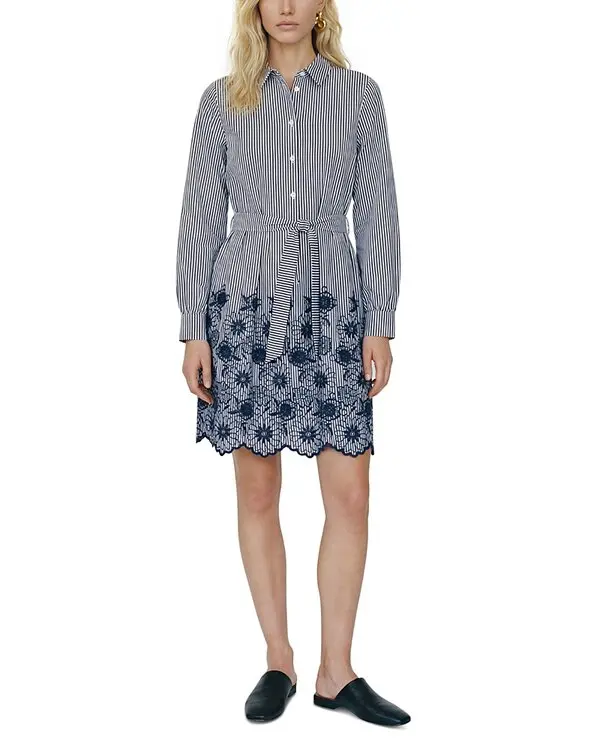 Vero Moda Mary Embroidered Mini Dress
