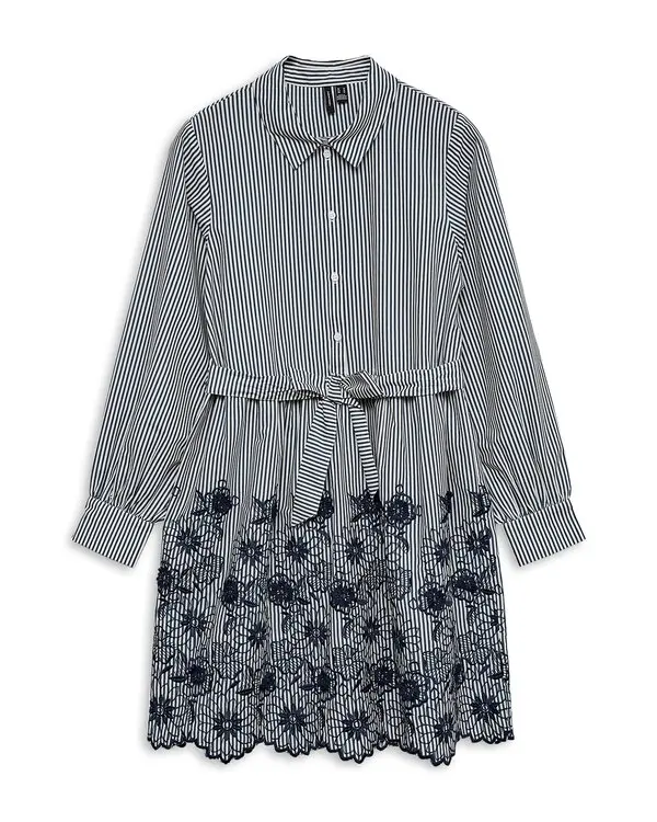Vero Moda Mary Embroidered Mini Dress