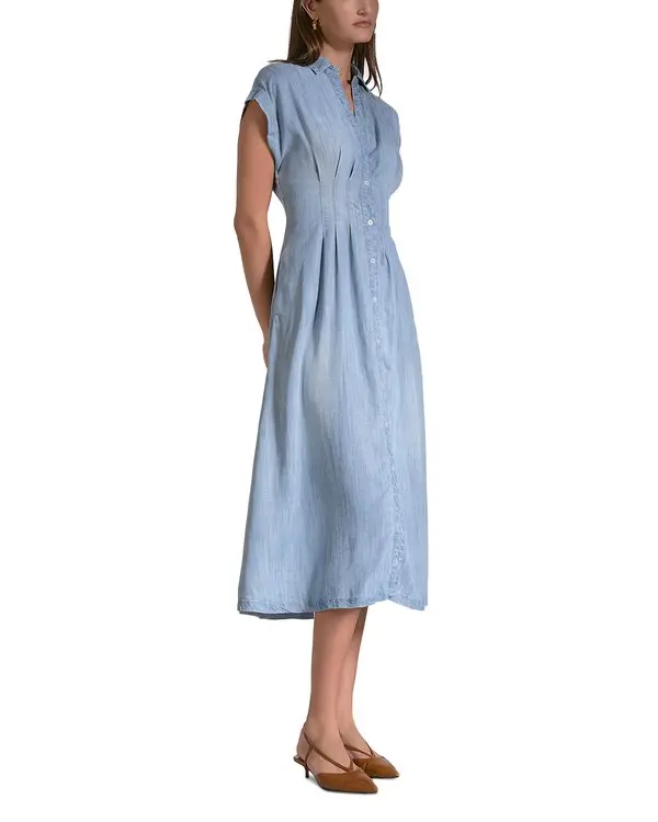 Elan Cap Sleeve Midi Dress