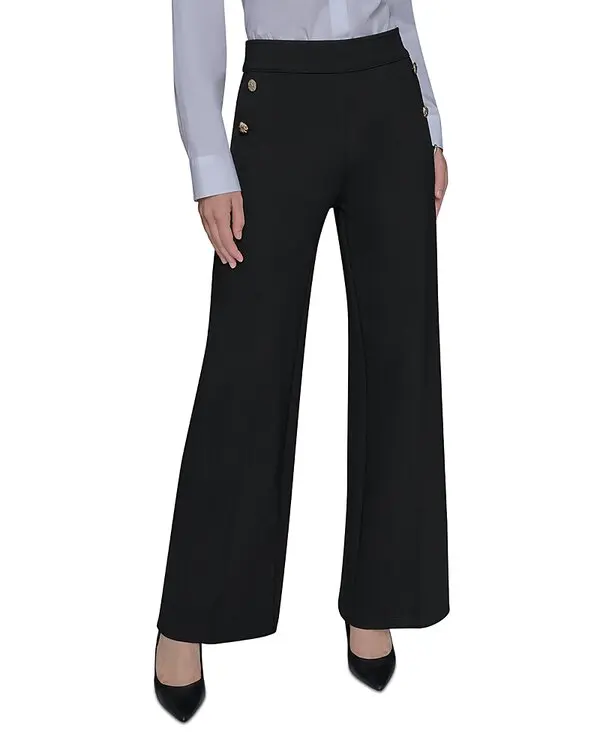 Karl Lagerfeld Paris Sailor Ponte Pants