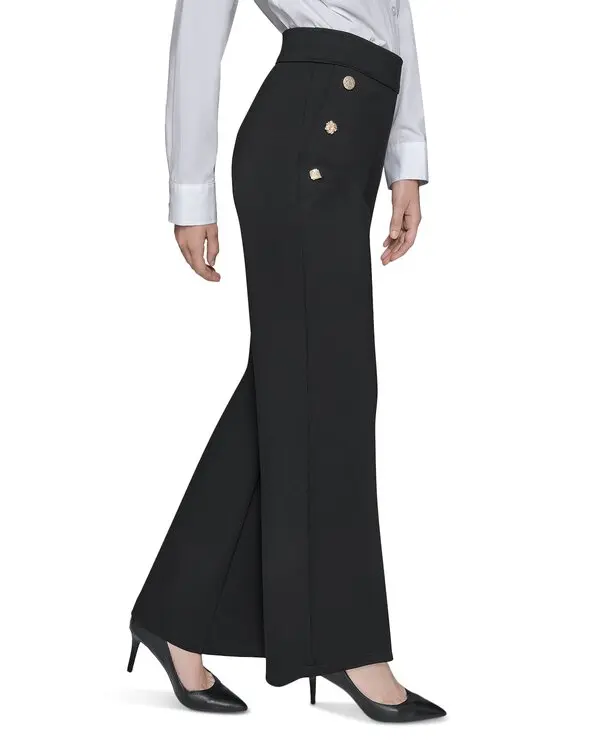 Karl Lagerfeld Paris Sailor Ponte Pants
