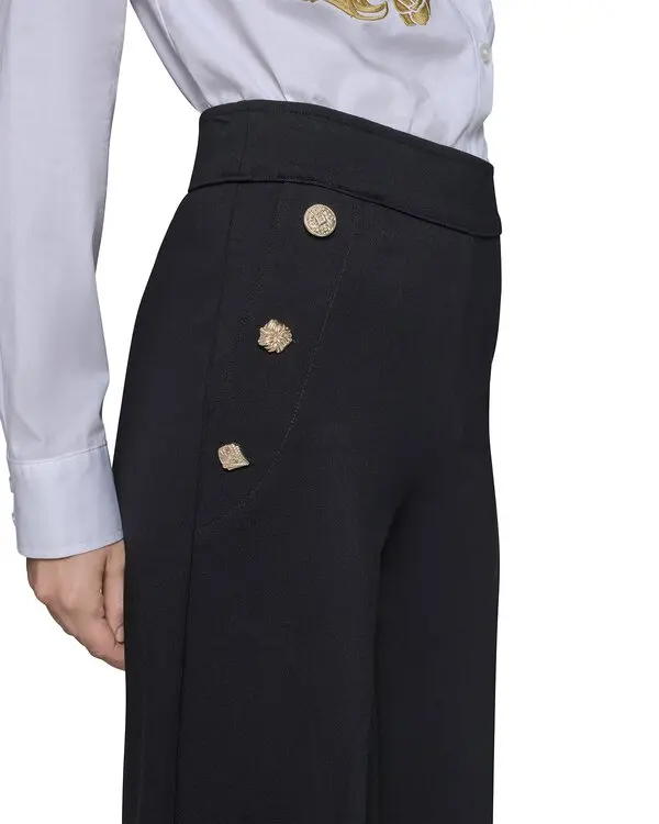 Karl Lagerfeld Paris Sailor Ponte Pants