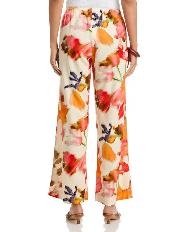 SINGLE THREAD Printed Drawstring Pants